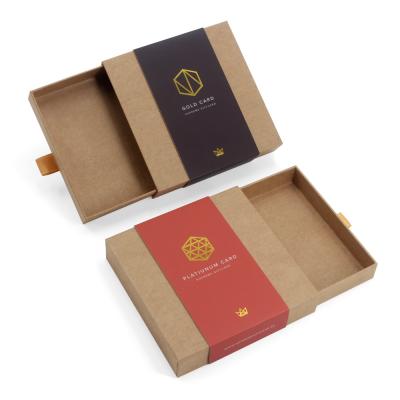 Cina Imballaggio rigido riciclato amichevole del contenitore di gioielli del cassetto della carta kraft di Eco di stampa offset su ordinazione in vendita