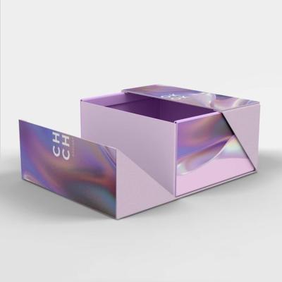 Cina Contenitore d'imballaggio della chiusura del cartone della doppia porta di regalo cosmetico aperto rigido magnetico su ordinazione di lusso del profumo in vendita