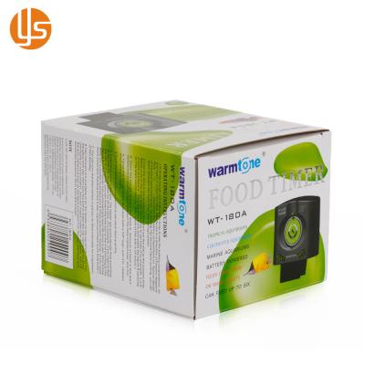 China Op maat gemaakte golfpapier auto slot bodem eenvoudige papier verpakkingsdoos Te koop