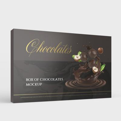 Cina Stampa su misura di lusso Belga di cioccolato Praline Box Materiale cartonato in vendita