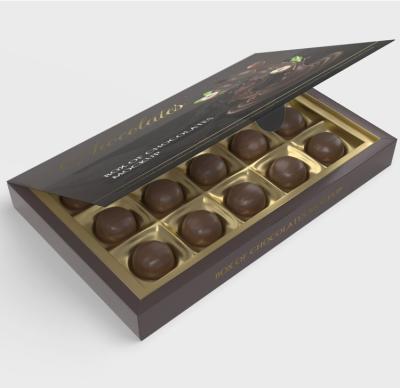 Cina Stampa su misura di lusso Belga di cioccolato Praline Box Materiale cartonato in vendita
