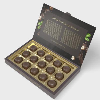 Cina Stampa su misura di lusso Belga di cioccolato Praline Box Materiale cartonato in vendita