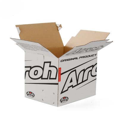 Cina Scatola di imballaggio per caschi da moto di carta ondulata di dimensioni personalizzate in vendita