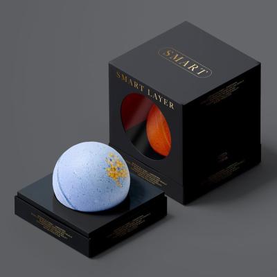 Cina Custom Luxury Capo E Base Bagno Bomba Gift Box con finestra in vendita