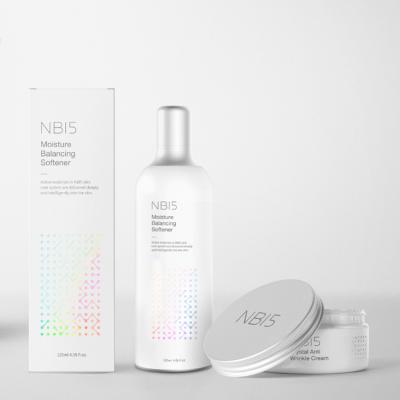 Cina Confezionato in formato semplice scatola di carta per prodotti cosmetici per la cura della pelle con il tuo logo in vendita