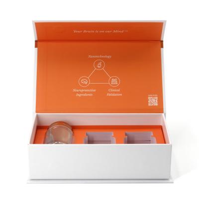Cina personalizzare l' imballaggio della scatola regalo magnetica per la bottiglia del supplemento in vendita