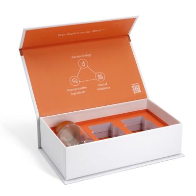 Cina personalizzare l' imballaggio della scatola regalo magnetica per la bottiglia del supplemento in vendita