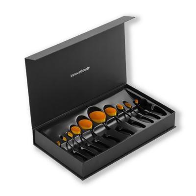Cina Custom Luxury Empty Paper Packaging Box Makeup Brush Set Box Packaging in vendita