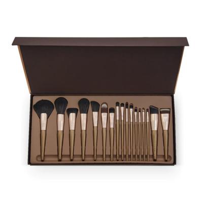 Cina Custom Luxury Empty Paper Packaging Box Makeup Brush Set Box Packaging in vendita
