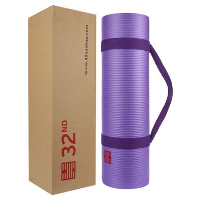 Cina Imballaggio pieghevole personalizzato Cartone ondulato Matta yoga Box in vendita