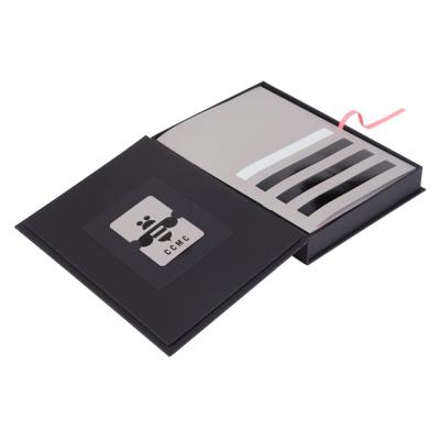 Cina Logo personalizzato Cartone vuoto Giornale Pianificatore Libro Quaderno Cartone Imballaggio regalo in vendita