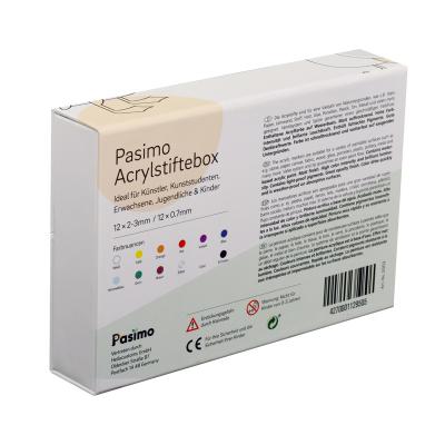 Cina Dimensioni personalizzate Stampa di lusso Carta magnetica Marker Pen Scatola di imballaggio con logo in vendita