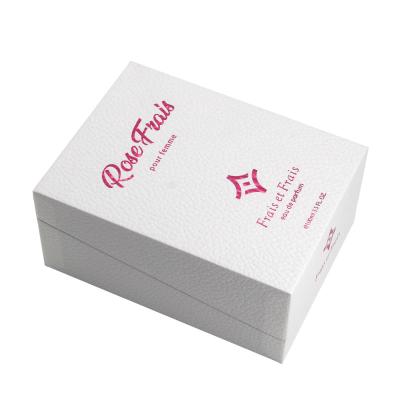 Cina Logo personalizzato Bottiglia di imballaggio per profumi in carta texturizzata premium Scatola con schiuma EVA in vendita