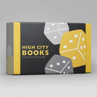 中国 オーダーメイド ロゴ プリント 高級 カードボード ダイス セット 梱包 箱 販売のため