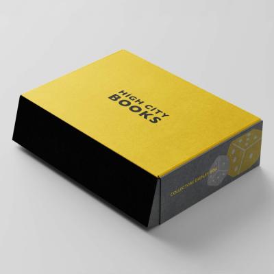 中国 オーダーメイド ロゴ プリント 高級 カードボード ダイス セット 梱包 箱 販売のため