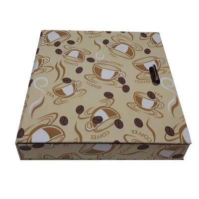 Cina Custom Unico Disegno Caffettiera Capsula Carta Imballaggio Scatola Regalo Con Logo in vendita