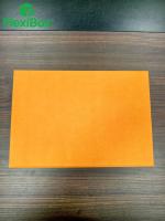 China Custom Orange Rectangular Flip-Top Rigid Box with Premium Texture for Luxury Gift Packaging for sale