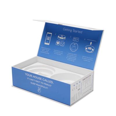 Cina La scatola di carta stampata rigida superiore della falda/scatole d'imballaggio di elettronica progetta in vendita