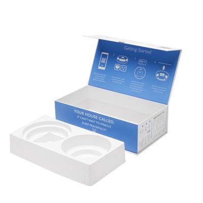 China A caixa de papel impressa rígida superior da aleta/caixas de empacotamento da eletrônica projeta à venda