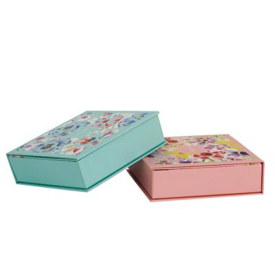 Cina Piccolo contenitore di regalo magnetico rigido variopinto, contenitori di regalo decorativi con l'inserzione dello specchio in vendita
