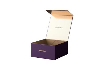 Cina Contenitore di regalo magnetico di lusso fatto a mano, contenitore rigido di cartone con il coperchio di chiusura magnetico in vendita