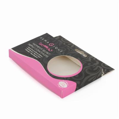 Cina Scatola d'imballaggio del reggiseno stampata abitudine variopinta con la finestra tagliante in vendita