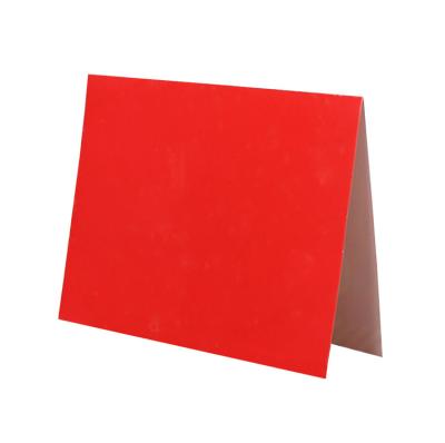 Cina La carta di carta su ordinazione di festa di compleanno con il logo, carta riciclata vi ringrazia carte in vendita