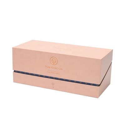 Cina Scatole d'imballaggio della candela di carta rigida rosa di lusso su ordinazione con l'inserzione in vendita