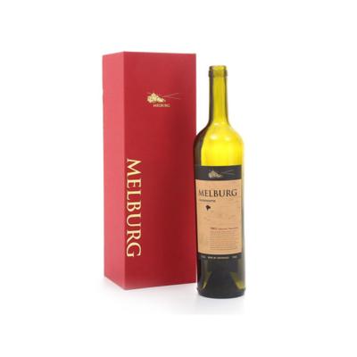 Cina Contenitori d'imballaggio rigidi di vetro di vino del cartone di logo su ordinazione con chiusura magnetica in vendita