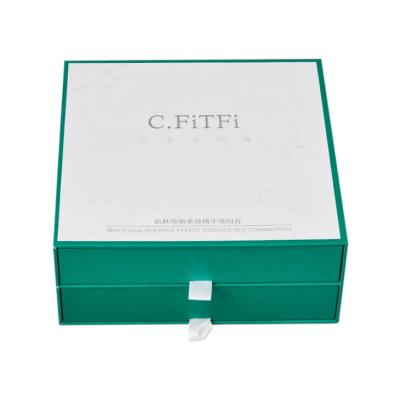 Cina Cartone rigido di lusso su misura doppia scatola del cassetto di due strati che imballa con lo scivolamento della copertura in vendita