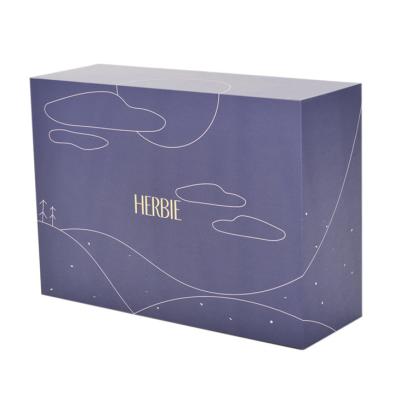 Cina Confezione regalo in carta stampata con logo personalizzato Scatola per cassetti scorrevole per abbigliamento/gioielli/cosmetici in vendita