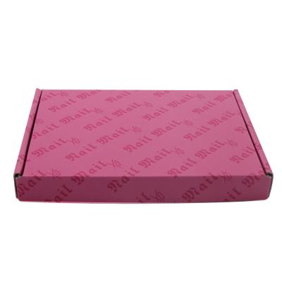 Cina Piccolo contenitore olografico sottile su ordinazione di bollettino di Logo Printing Corrugated Cardboard Red che imballa il contenitore di imballaggio olografico della stagnola in vendita