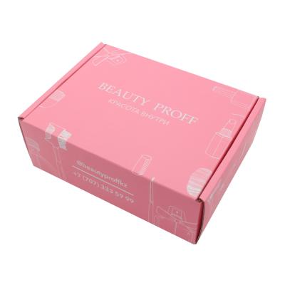 Cina Scatole di spedizione rosa calde personali e borsa di dimensione su ordinazione di Empaques Para Envios del cartone ondulato in vendita