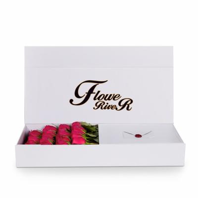 Cina Imballaggio di stampa su ordinazione di Logo Paper China Flowers Box in vendita