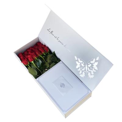 Cina Imballaggio di stampa su ordinazione di Logo Paper China Flowers Box in vendita