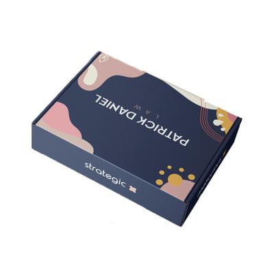 Cina Tuck Top Corrugated Cardboard Paper personale inscatola il contenitore d'imballaggio di spedizione su ordinazione di bollettino di sottoscrizione con il logo in vendita