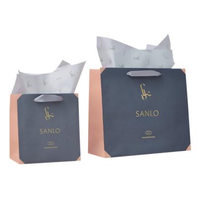 Cina Borsa nera piccola di lusso di stampa su ordinazione del regalo dell'imballaggio dei gioielli per gioielli in vendita