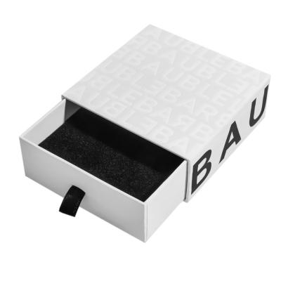 Cina La carta su ordinazione della stampa di logo estrae il contenitore di regalo che imballa la manica del cassetto dello scorrevole ed il contenitore di lusso di vassoio in vendita