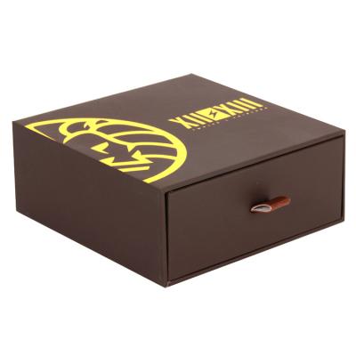 Cina La carta su ordinazione della stampa di logo estrae il contenitore di regalo che imballa la manica del cassetto dello scorrevole ed il contenitore di lusso di vassoio in vendita