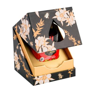 Cina Il logo su ordinazione ha stampato i contenitori di regalo di lusso d'imballaggio del contenitore di miele reale di carta per miele in vendita