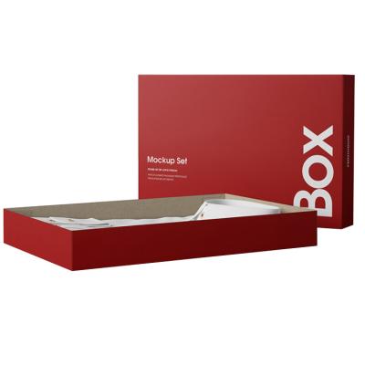 China Caixas de empacotamento da camisa feita sob encomenda de Logo Printed Apparel Clothing Garment BT para o t-shirt à venda
