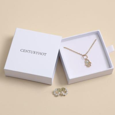 Cina Collana su ordinazione Ring Jewelry Box Packaging dell'orecchino del braccialetto del cassetto di Schmuck del contenitore di regalo dei gioielli degli accessori in vendita