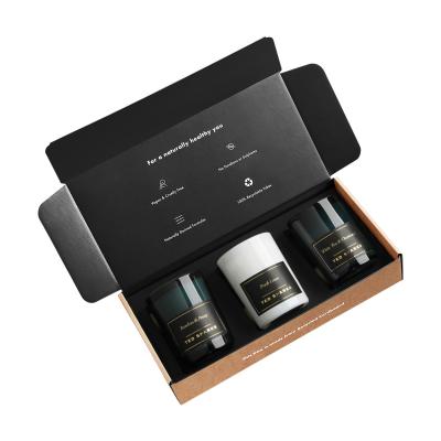 Cina Contenitori di regalo su ordinazione della candela del profumo che imballano la scatola d'imballaggio d'imballaggio di lusso della candela per il porta-candela in vendita