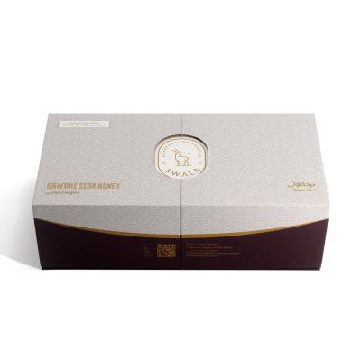中国 注文のロゴによって印刷される空の蜂蜜のびんの瓶の包装のギフト用の箱 販売のため