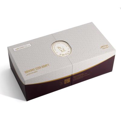 中国 注文のロゴによって印刷される空の蜂蜜のびんの瓶の包装のギフト用の箱 販売のため