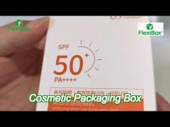 customized high-spf sunscreens are the top choice: embossed texture + spot uv protection white card