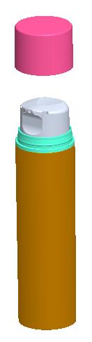 Quality Plastic Cosmetic Airless Bottles Lightweight 30ml 50ml 100ml 150ml 200ml for sale