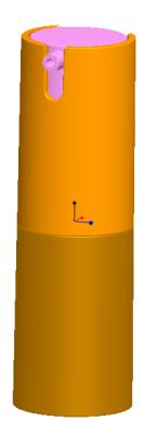 China PETG Cap Plastic Airless Bottle 10ml 15ml 20ml 30ml For Dispensing Lotions for sale