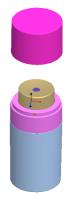 Quality Plastic Cosmetic Airless Pump Bottles Lightweight 30ml 50ml for sale