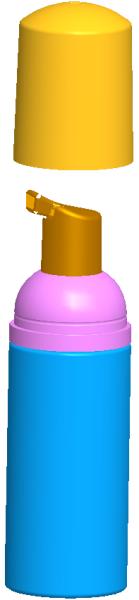 Quality 30ml 50ml PP Foamer Bottle Leakproof With Pump Head Cap for sale